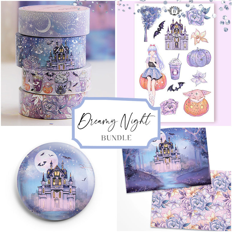 Dreamy Night Bundle Collection – Bloomsical Paper Co